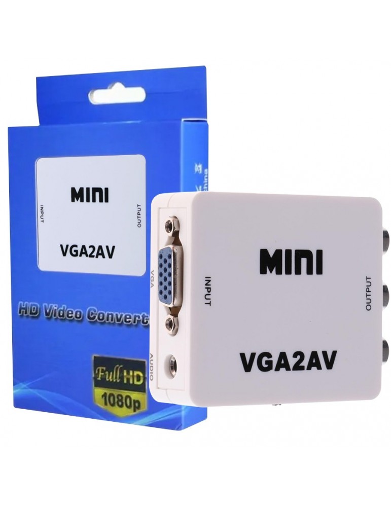 Conversor de video VGA a AV