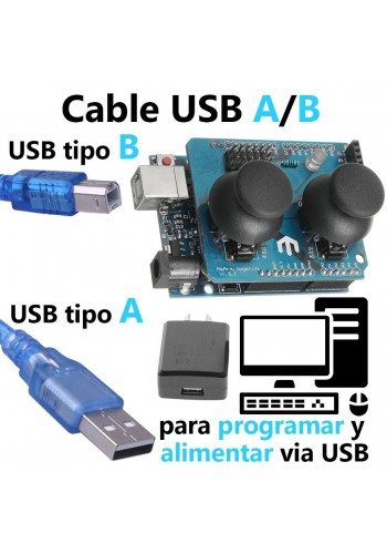 Kit Brazo robot joystick basado en arduino UNO