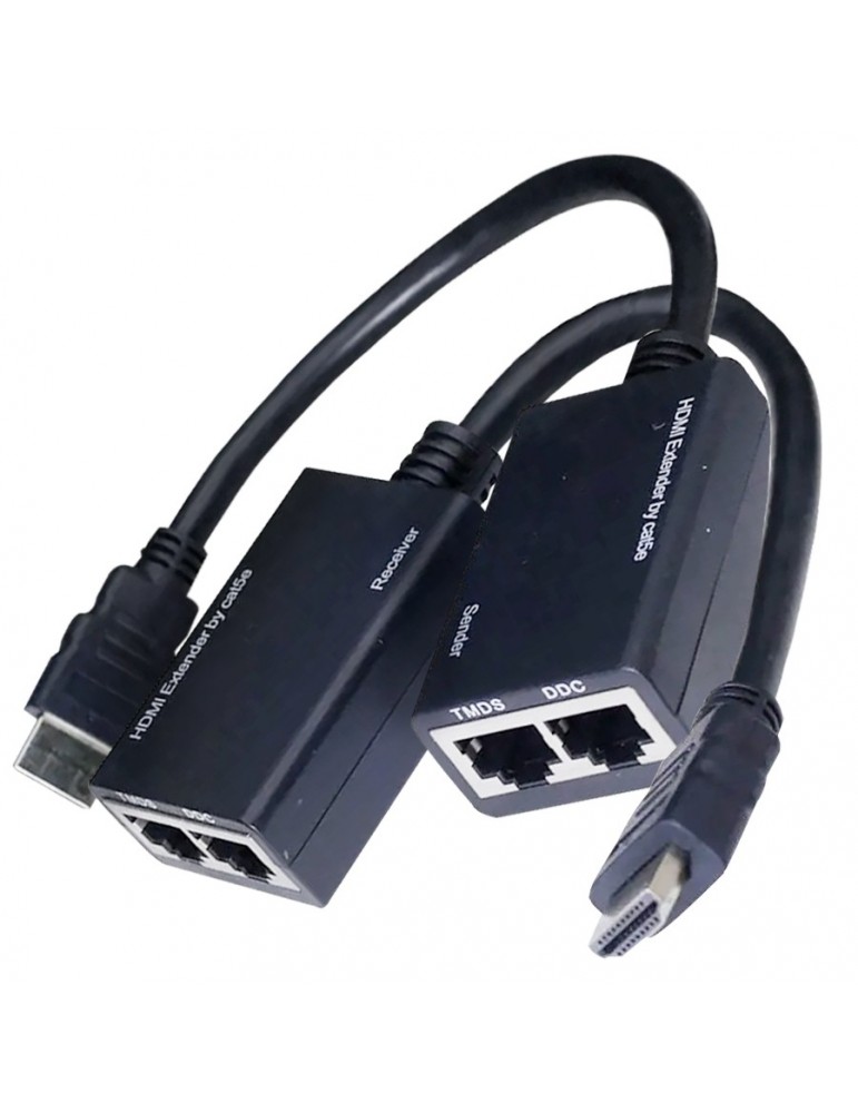 Cable prolongador HDMI por cable UTP hasta 30M