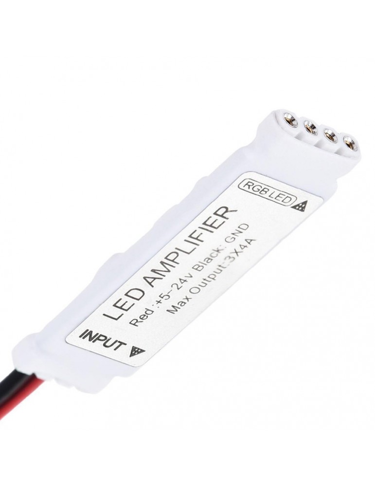 Amplificador para tiras de led RGB 5-24V