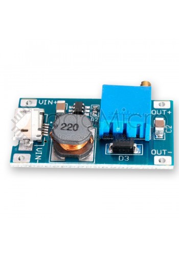 Fuente Step Up Mt3608 con conector microusb