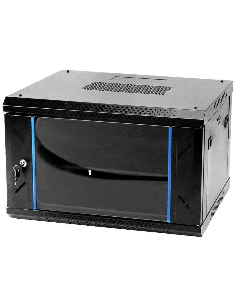 Gabinete Rack mural para servidor de red 6U