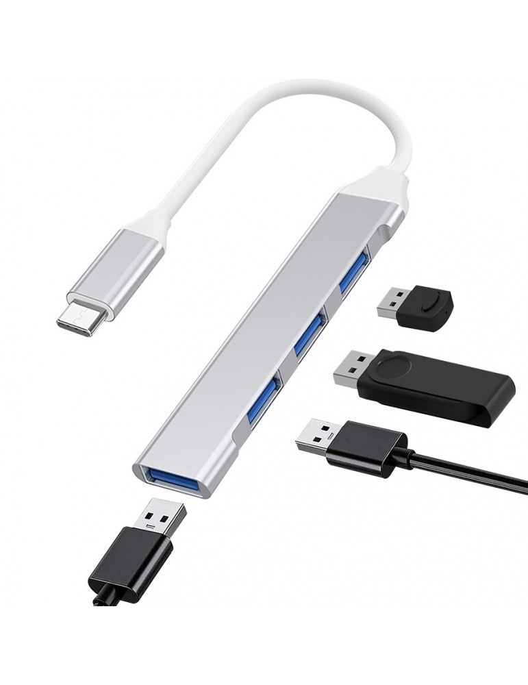 Hub USBC de 4 puertos