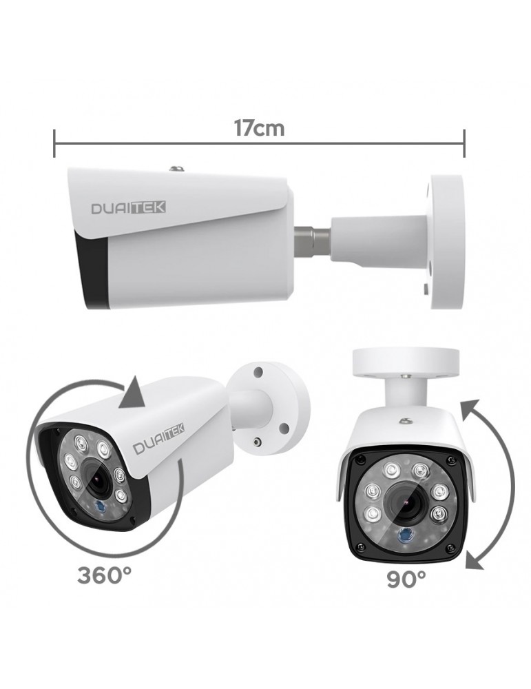 NVR 16 canales + 8 camaras 5MP