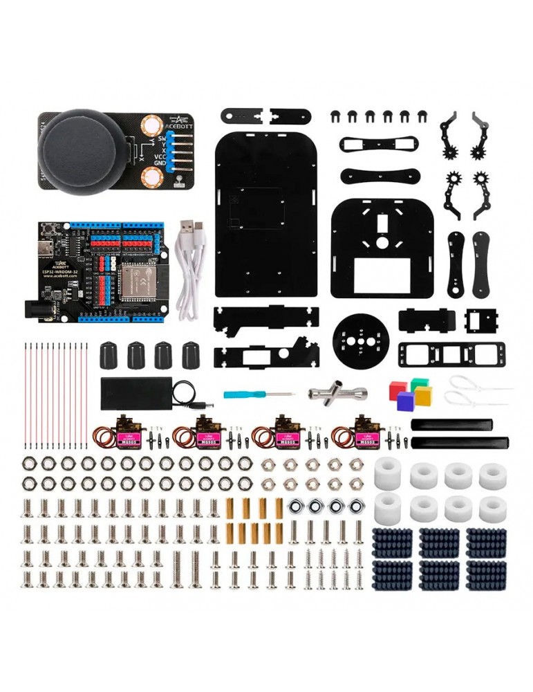 Kit Brazo Robótico Programable para Automóvil y Arduino