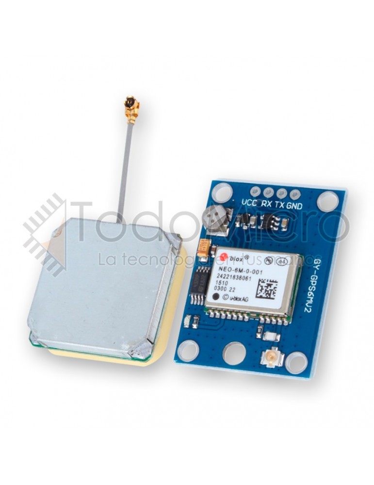 Modulo Gps Gy-neo6mv2 Con Antena
