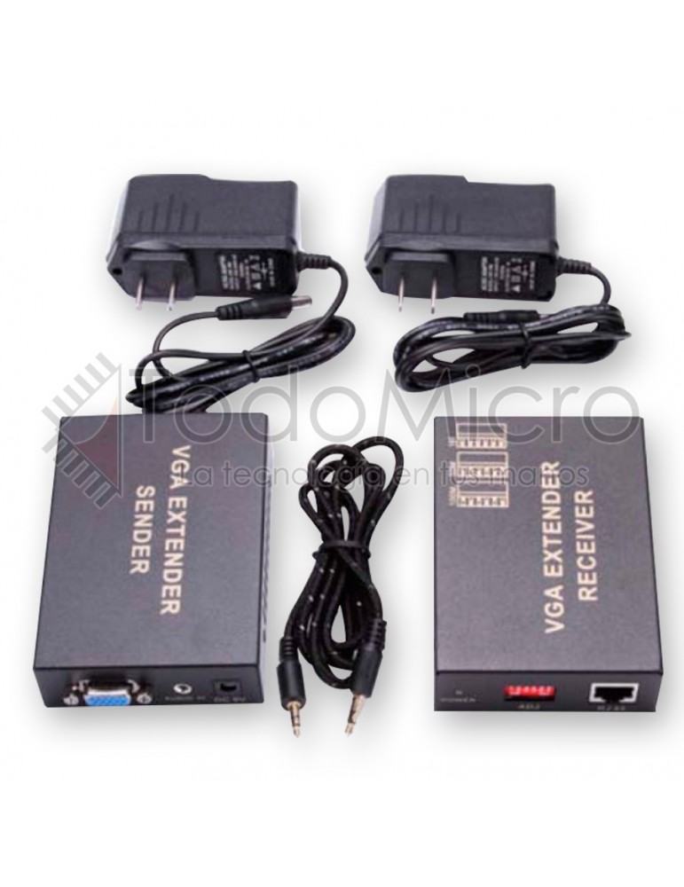 Extensor VGA por UTP activo hasta 100 metros