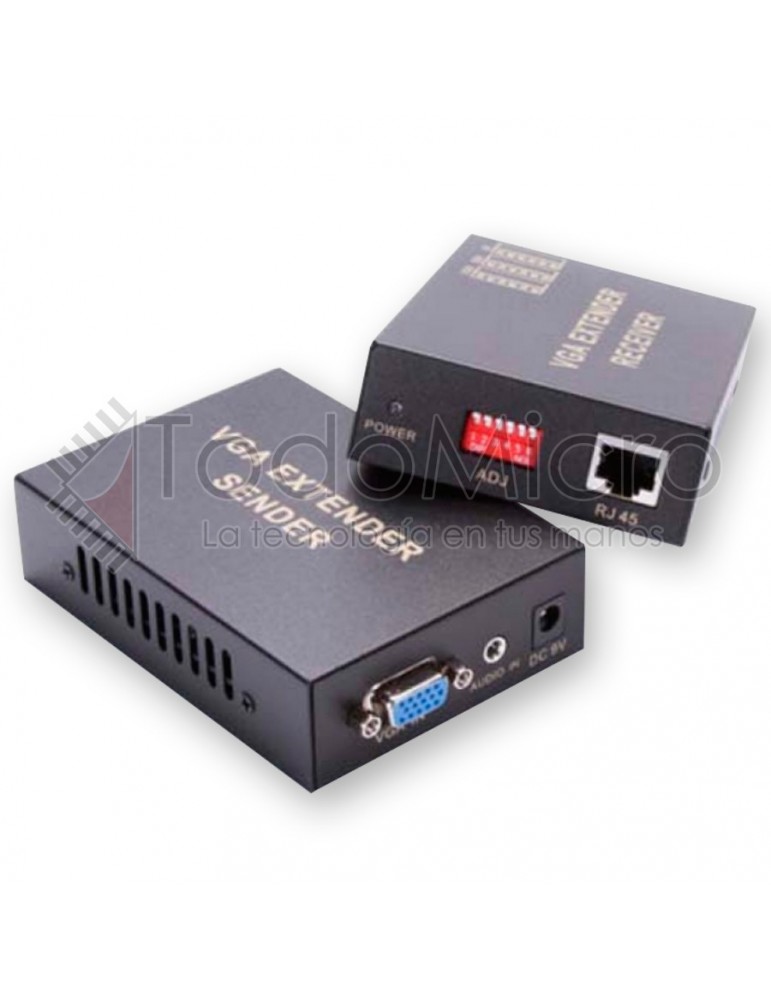 Extensor VGA por UTP activo hasta 100 metros