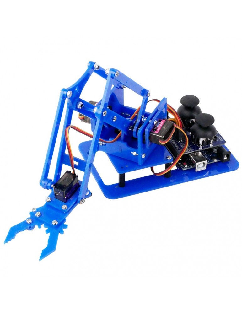 Kit Brazo robot joystick basado en arduino UNO