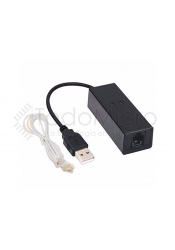 USB 2.0 fax modem externo
