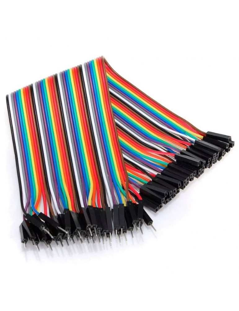 Kit 120 Cables 20cm Protoboard Arduino