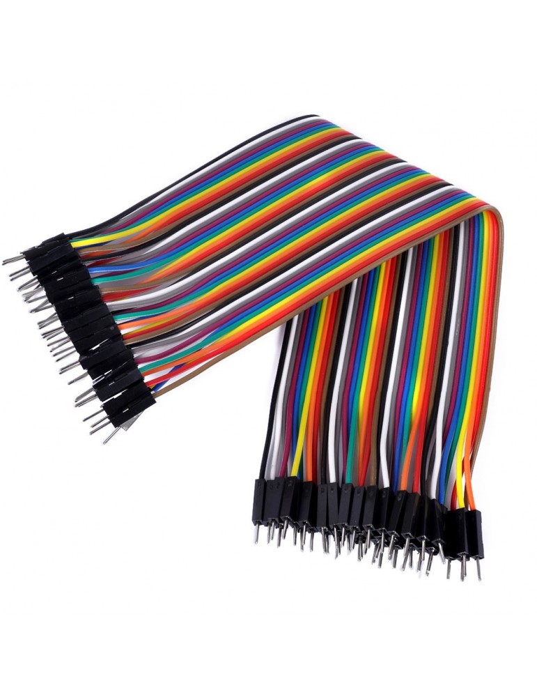 Kit 120 Cables 20cm Protoboard Arduino