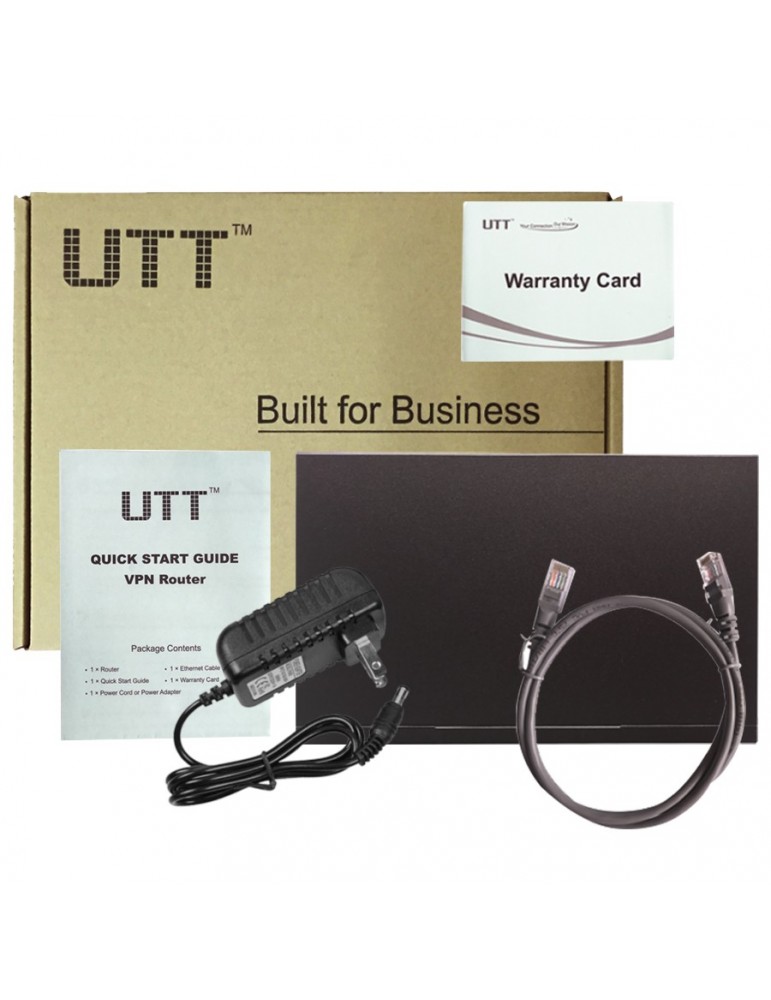 Router dual wan gigbit ethernet y VNP UTT ER840G