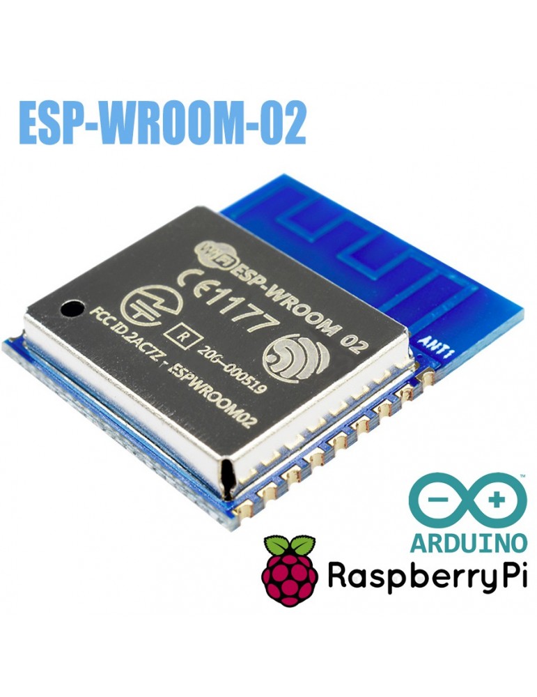 Módulo Wifi Esp8266 ESP-WROOM-02 Módulo Wifi Esp8266 ESP-WROOM-02
