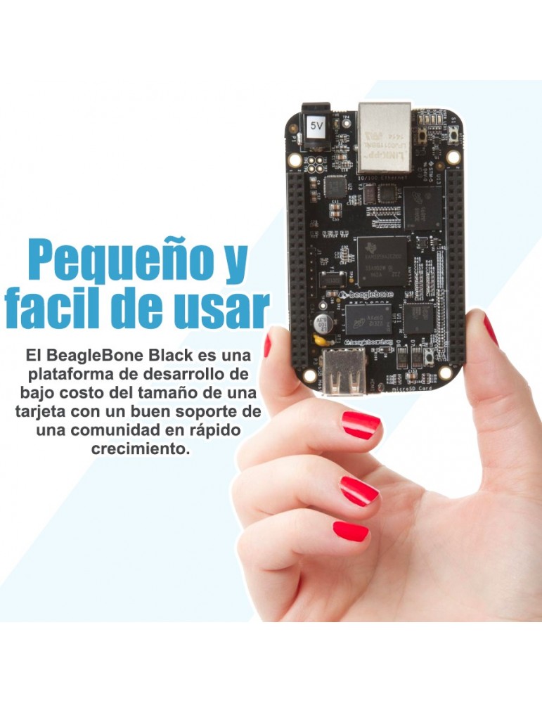 Plataforma De Desarrollo Beaglebone Black Rev C