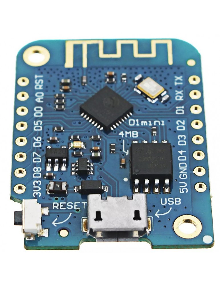 Modulo D1 Mini ESP8266EX CH340C V3