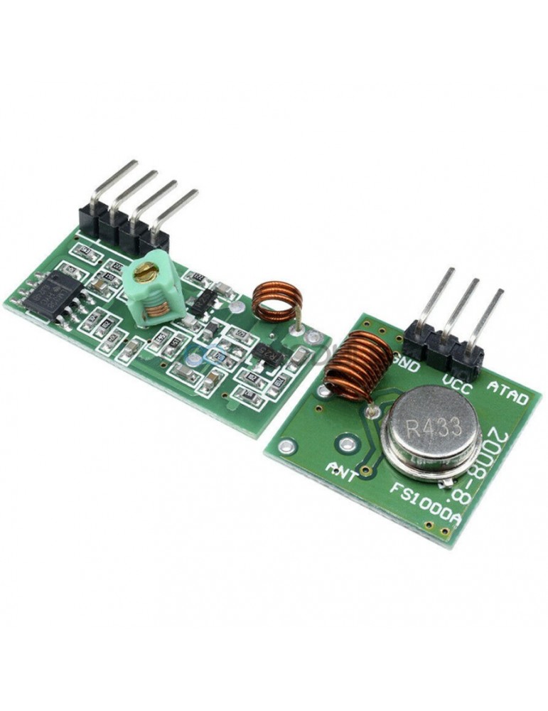 Modulo Rf Transmisor Y Receptor 433 Mhz Arduino