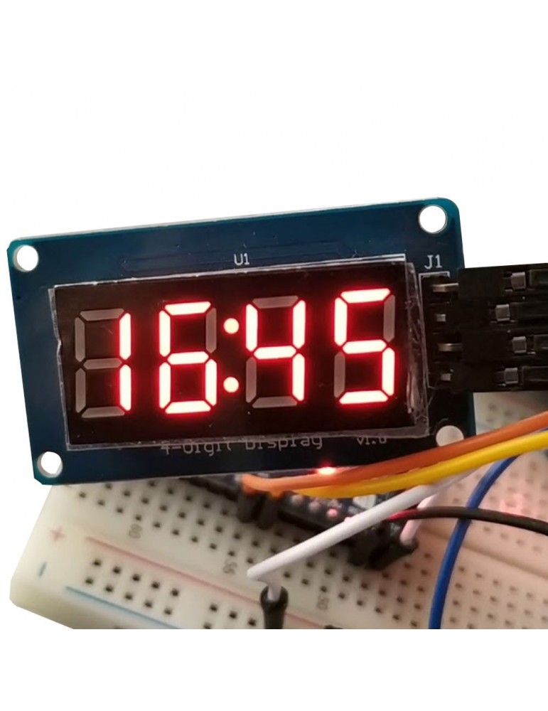 Modulo Display 4 Digitos Controlador Tm1637