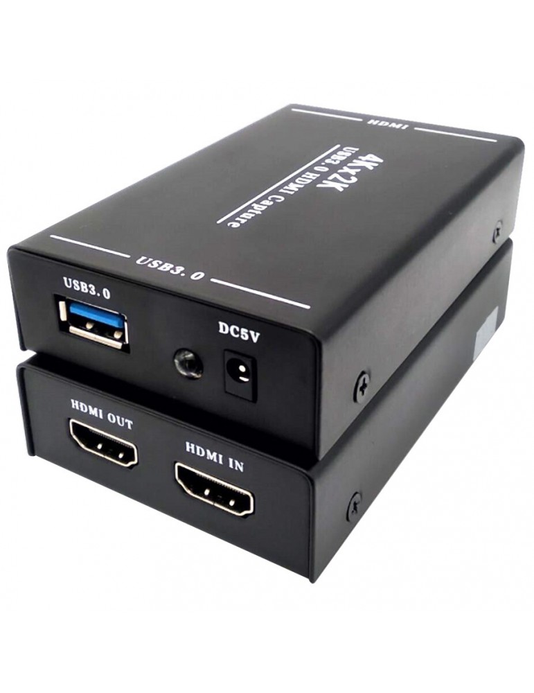Capturadora USB de video HDMI - Live streaming / 4K
