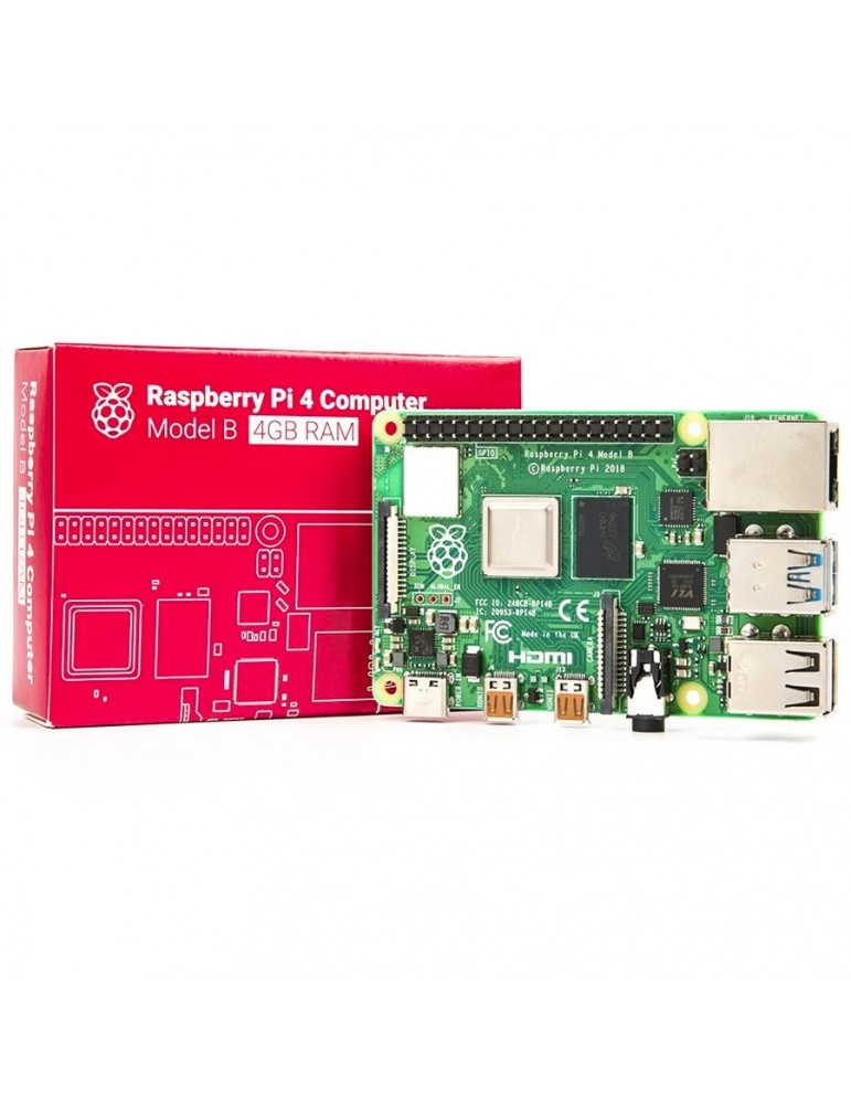 Raspberry PI 4 B 4GB - Placa de desarrollo