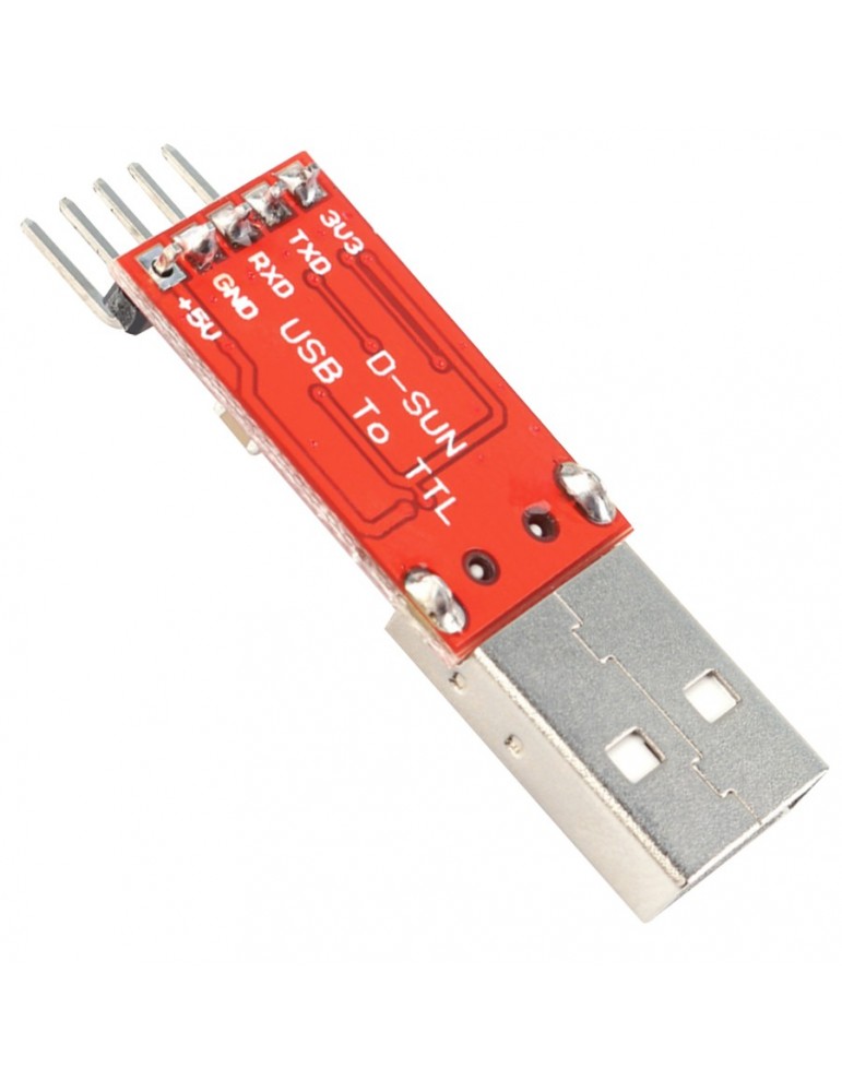 USB 2.0 a UART TTL 5 pines 3.3V