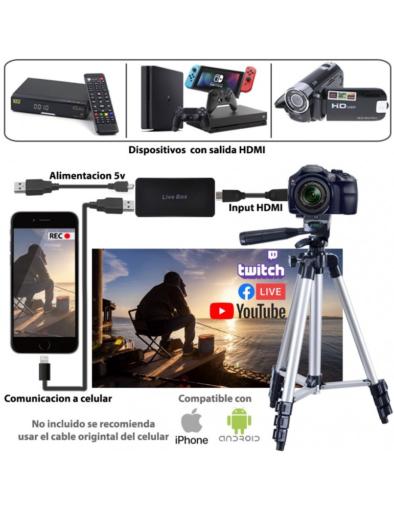 IOS Live Streaming box HDMI