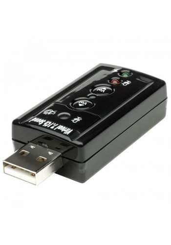 Placa de sonido USB virtual 7.1