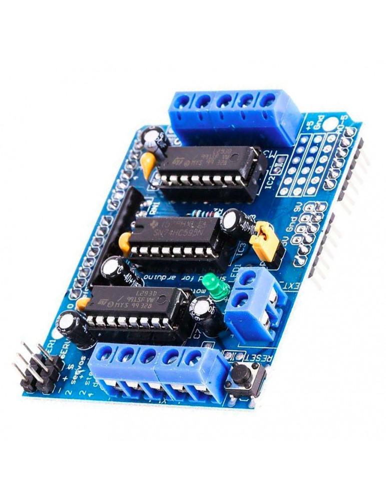 Controlador de motores L293D para Arduino Uno / Mega