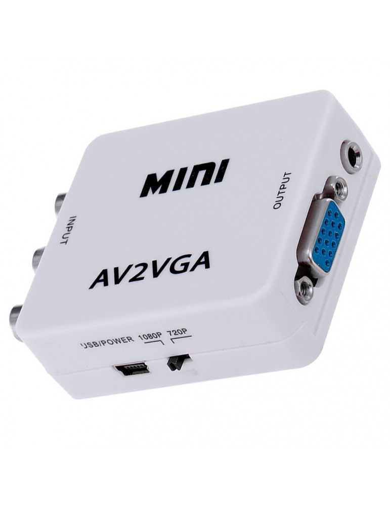 Conversor de video AV a VGA