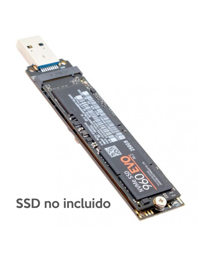 Adaptador M.2 NVME SSD a USB 3.1